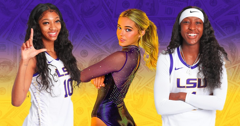 LSU female athletes are dominating the NIL landscape