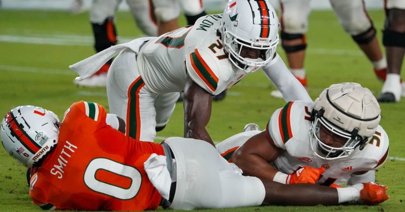 Miami top 50 post-spring players: No. 37 Brashard Smith