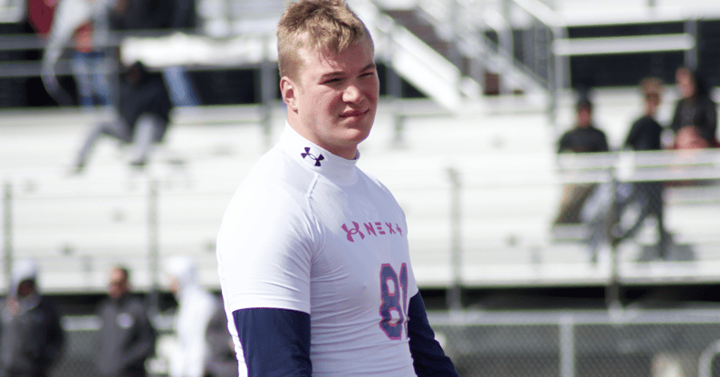 Michigan Recruiting: OT commit Andrew Sprague hitting the trail