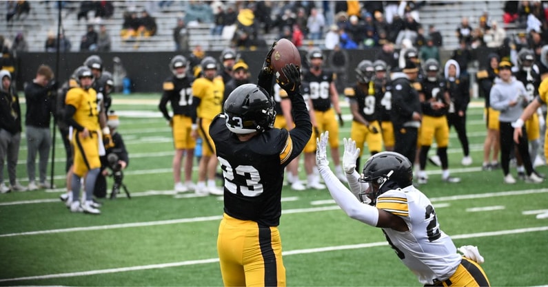 Watch: Iowa Spring Scrimmage Highlights