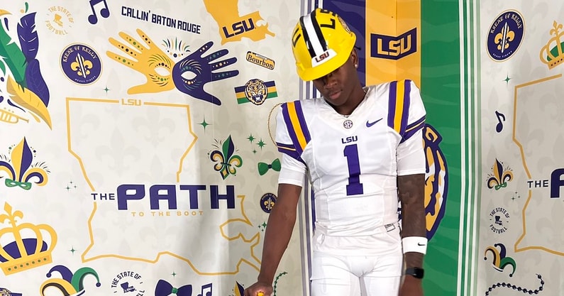 4-star WR Jacorey Watson recaps yet another LSU visit - On3