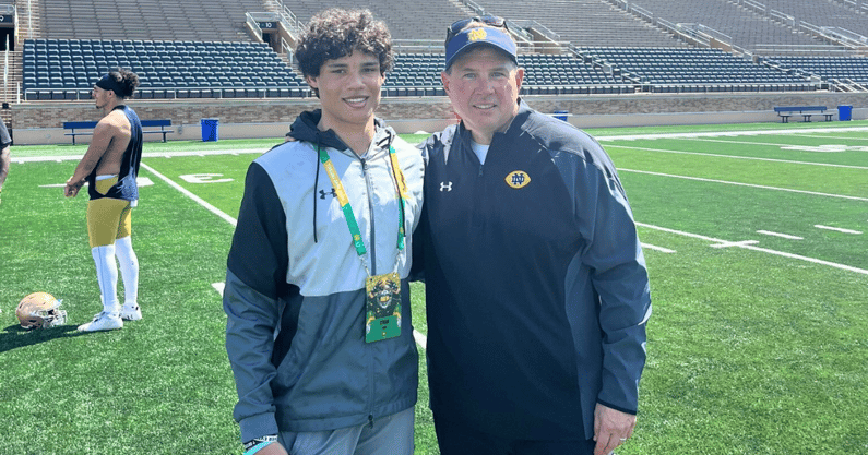 2025 safety Ethan Long talks Notre Dame offer, upcoming camp