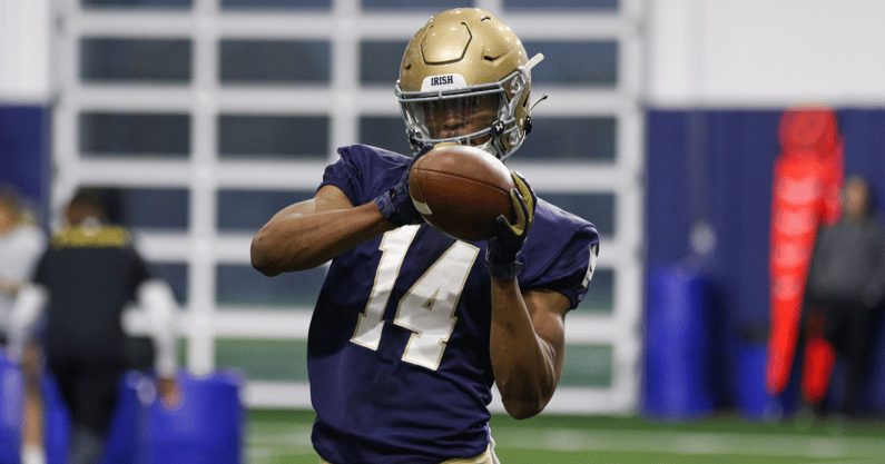 The Notre Dame freshmen Marcus Freeman thinks can play right away
