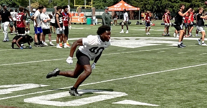 2025 WR Antwon Thomas stands out at Michigan State camp
