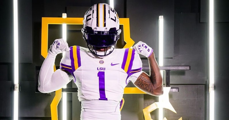 Ondre Evans solidifies LSU commitment with official visit - On3
