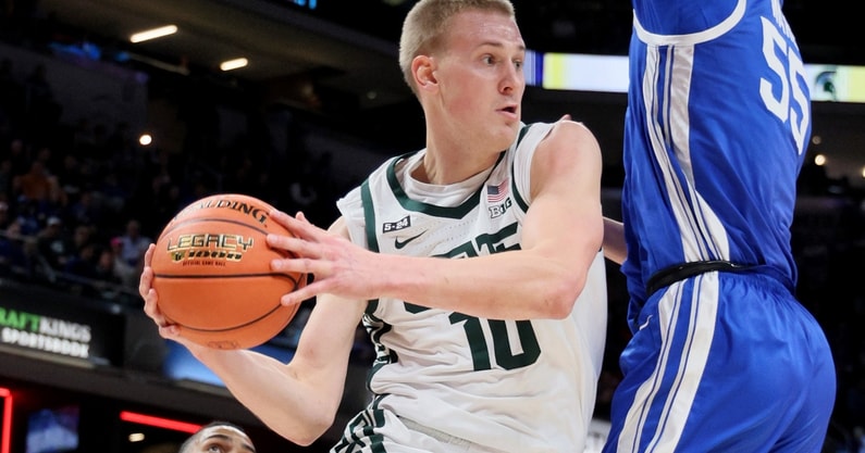 Can Michigan State's Joey Hauser make it in the NBA as an undrafted ...