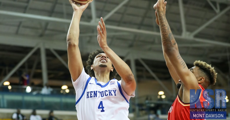 Kentucky is limited to three frontcourt options: Tre Mitchell, Adou ...