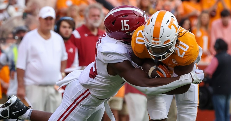 Dallas Turner: Alabama's rivalry with Tennessee is 'very deep' - On3