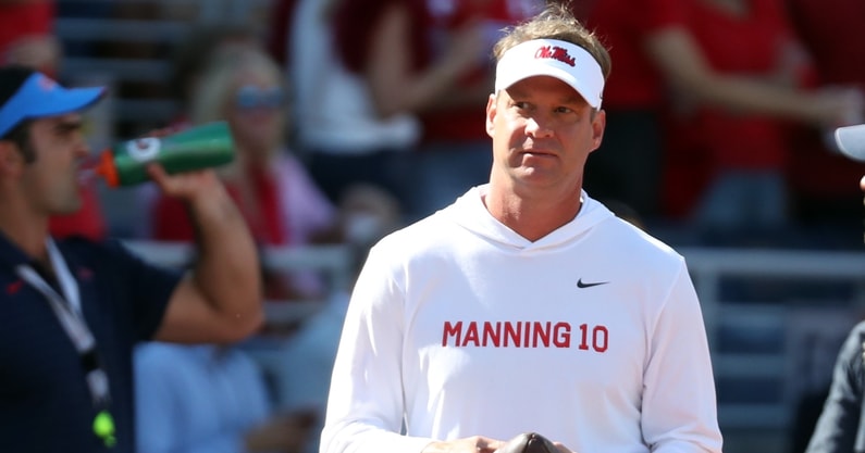 Lane Kiffin jokes about his pre-play celebrations, insight Pete Golding ...