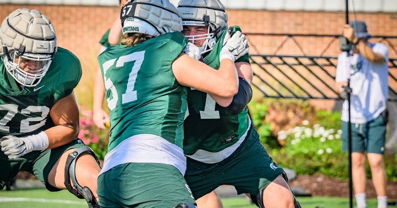 Constructive crankiness rising from Michigan State offensive line