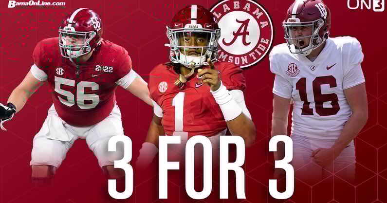 3 for 3: Most important and undervalued Alabama players for 2023