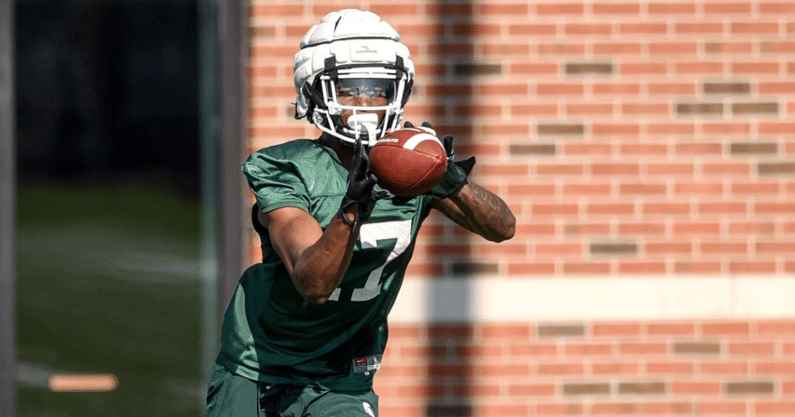 Michigan State looking to Mosley as a playmaker at WR and leader for ...
