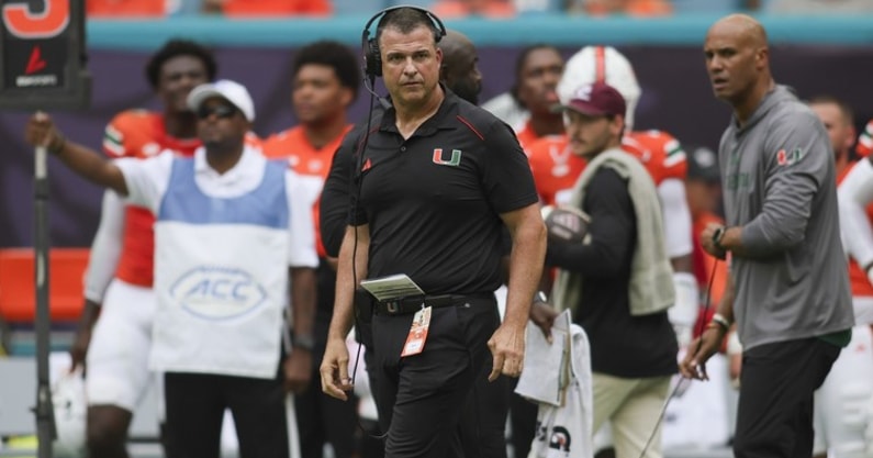 Miami coach Mario Cristobal talks A&M win, Kam Kinchens