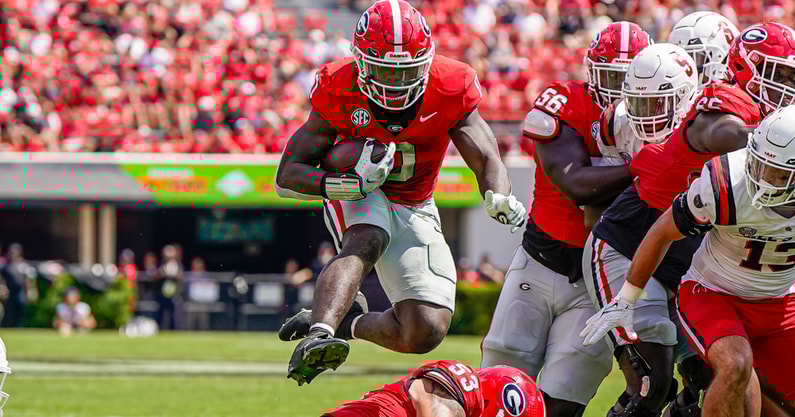 Kirby Smart confirms surgery for Georgia RB Roderick Robinson