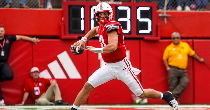 Heinrich Haarberg: What Matt Rhule saw from Nebraska QB in loss to Michigan
