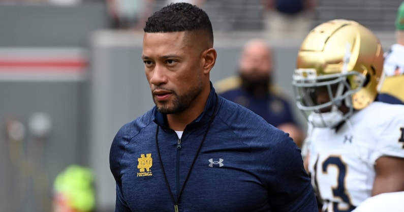 Notre Dame football coaches on the road: Nov. 9, 2023