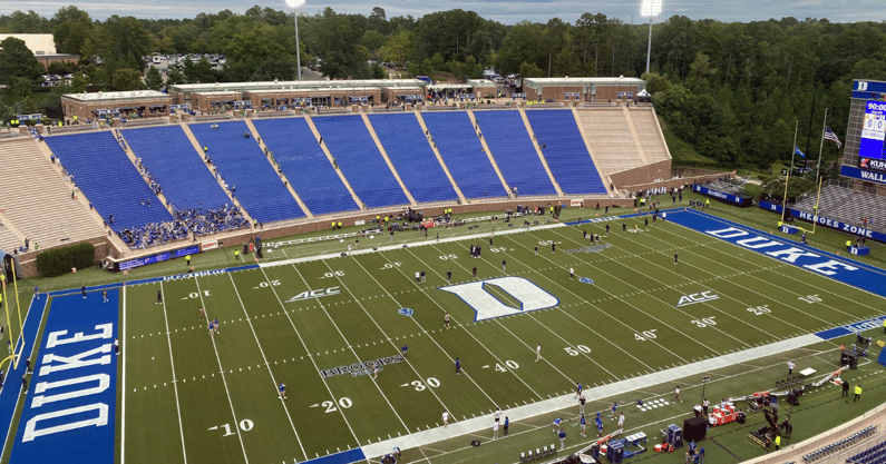 Pregame observations from Wallace Wade Stadum: Notre Dame at Duke