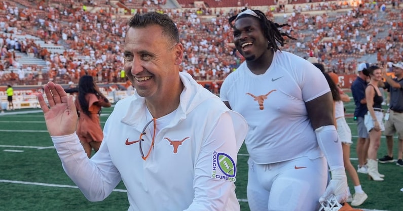 Paul Finebaum claims Texas will be legitimately back with win in Red River Showdown vs. Oklahoma ...