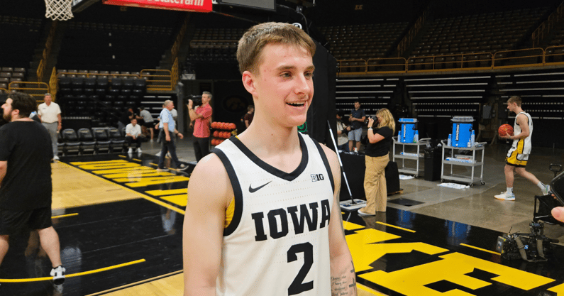 Brock Harding never stops working