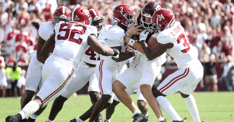 Alabama defense hitting its stride at midway point of 2023 season