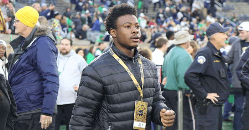 2025 WR Koby Howard breaks down Notre Dame visit - On3