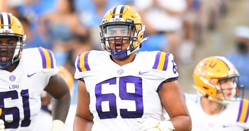 LSU OL Charles Turner named Outland Trophy Player of the Week