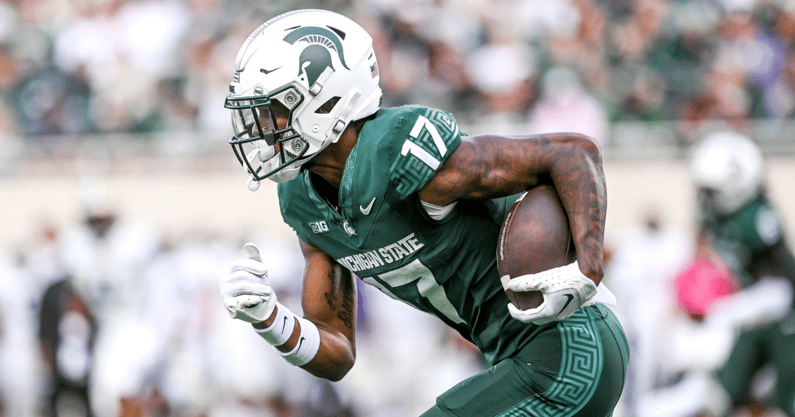 Michigan State WR Tre Mosley to see familiar faces vs. Michigan