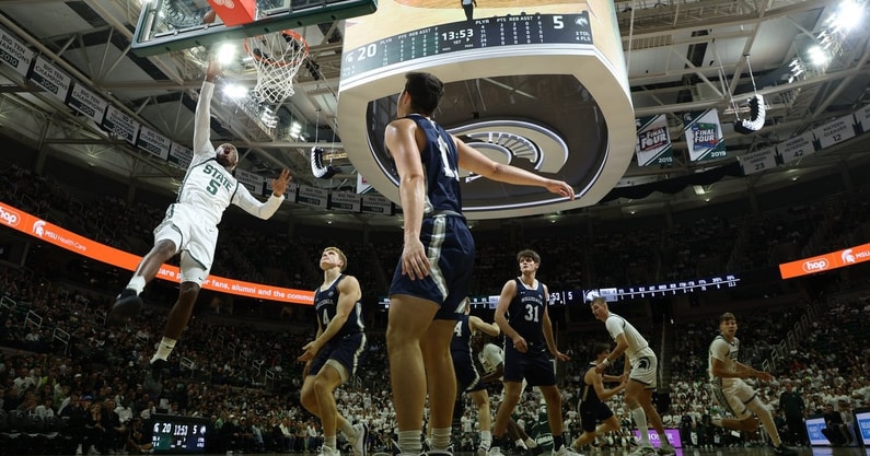 Carson Cooper nets career high, Michigan State rips Hillsdale