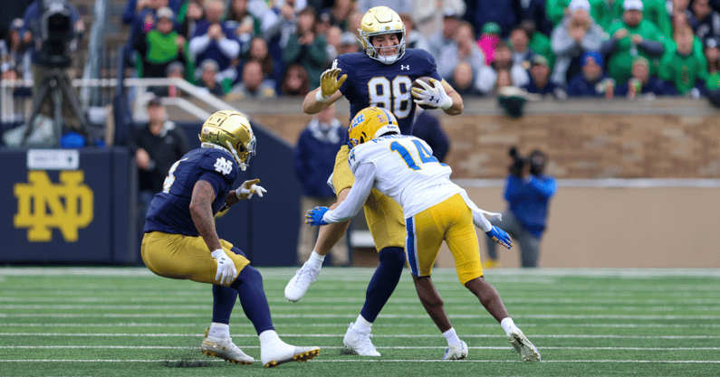 Injury updates on Notre Dame TE Mitchell Evans, CB Cam Hart