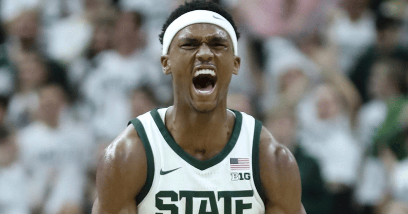 Michigan State gets monster performance from Tyson Walker in exhibition ...