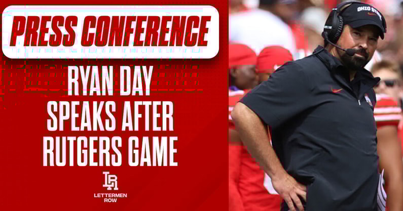 Ohio State: Ryan Day press conference after Rutgers game