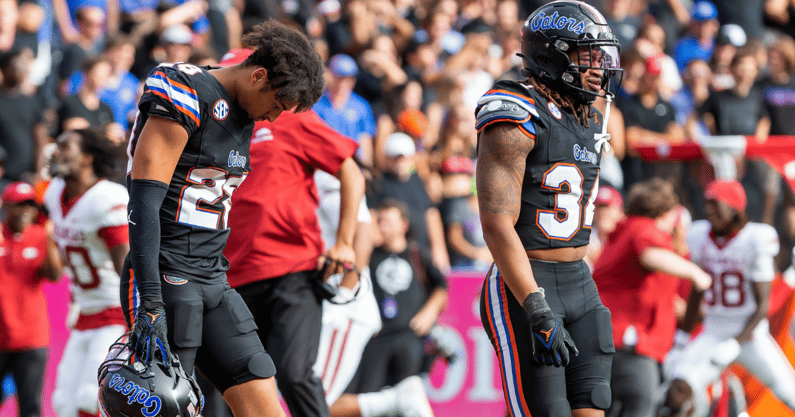 Snap counts and participation report for Florida Gators vs Arkansas