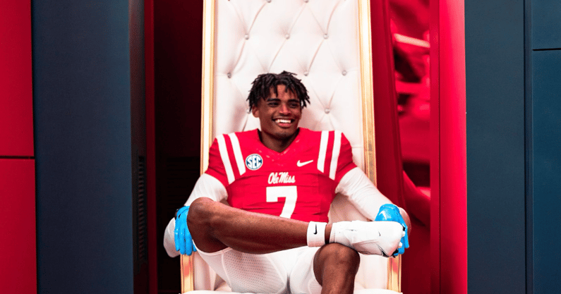 Caleb Odom recaps official visit at Ole Miss, bond with Lane Kiffin