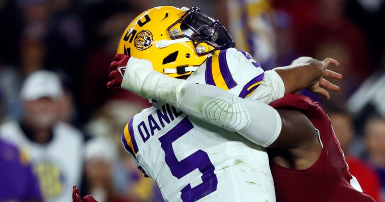 Jalen Milroe on hit against Jayden Daniels: 'That's football' - On3