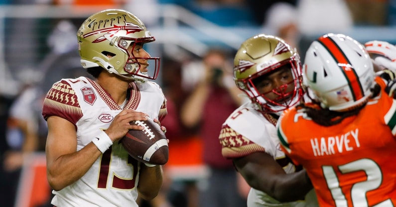 Jordan Travis talks about feelings toward Miami, embracing rivalry - On3