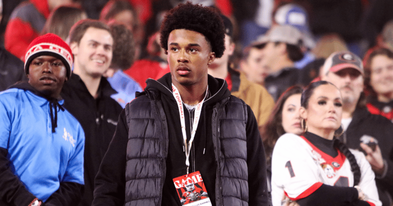 4-star CB Marcellus Barnes checks notes on Georgia visit