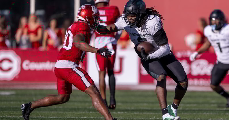 Michigan State snap counts, PFF grades against Indiana