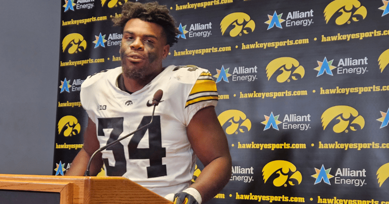 Jay Higgins talks gutsy Iowa win