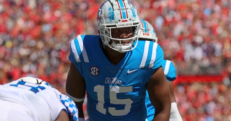 Ole Miss’ Ivey is college football’s highest-graded rusher