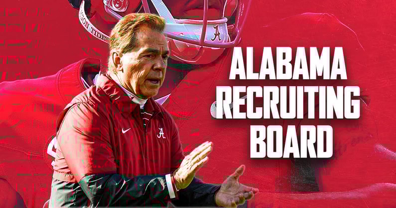 Alabama Big Board: Three days until the Early Signing Period