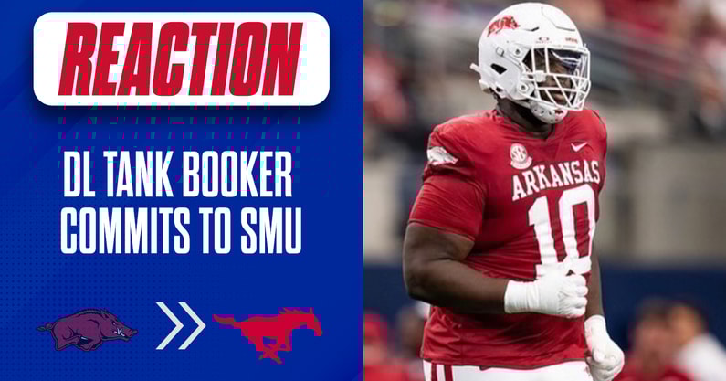 Podcast: SMU lands Arkansas DL Tank Booker - On3