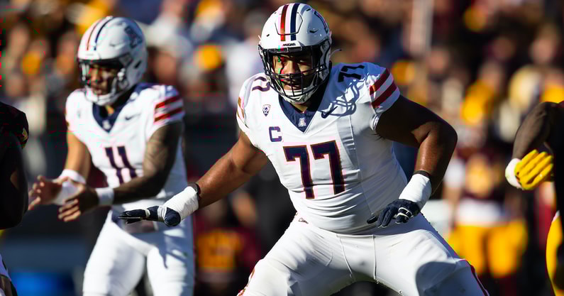 Mel Kiper Jr. projects Arizona OL Jordan Morgan to Dallas Cowboys in ...