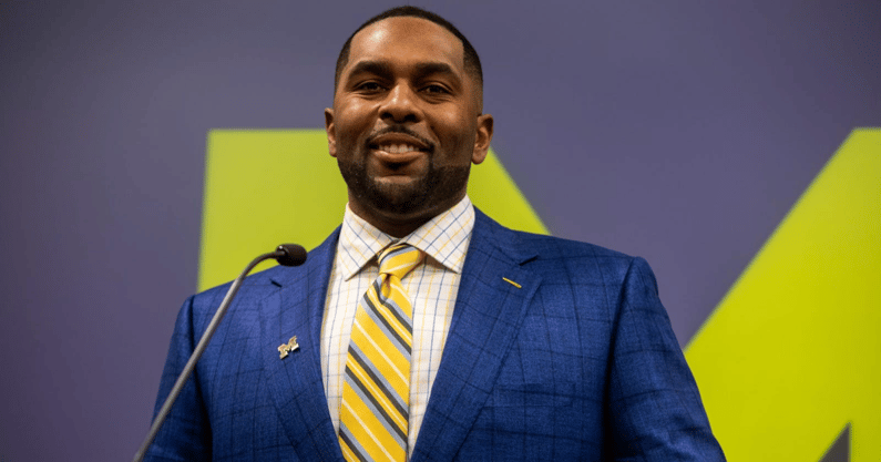 How Jim Harbaugh made it clear he endorsed Sherrone Moore as next ...