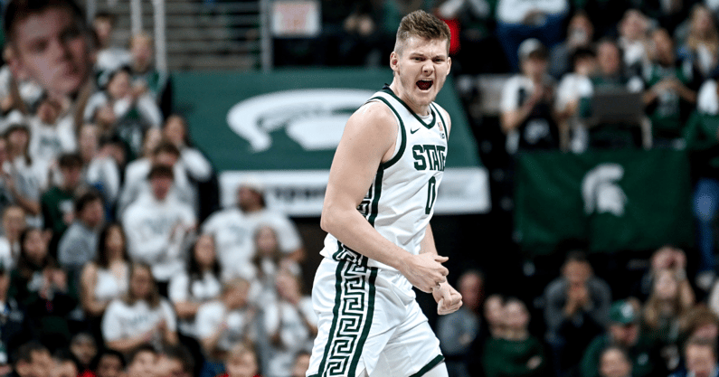 Michigan State center Jaxon Kohler 'thankful' to be back on court