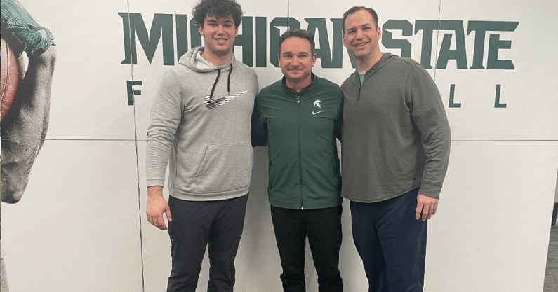 Q&A: Four-star Michigan State OL target Avery Gach and his father