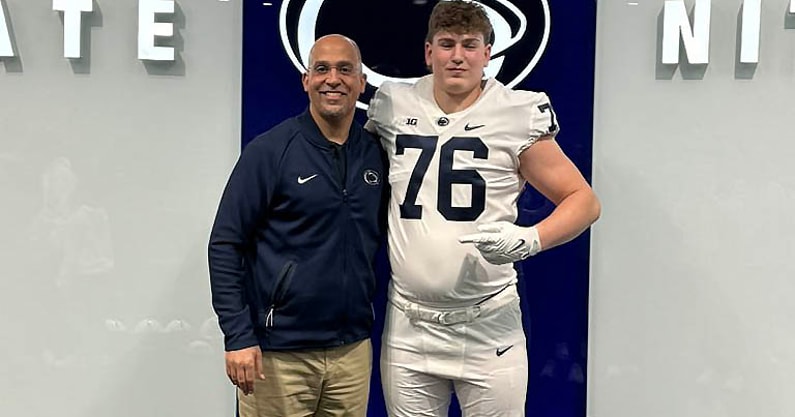OL Carter Scruggs recaps first impressions of Penn State following ...