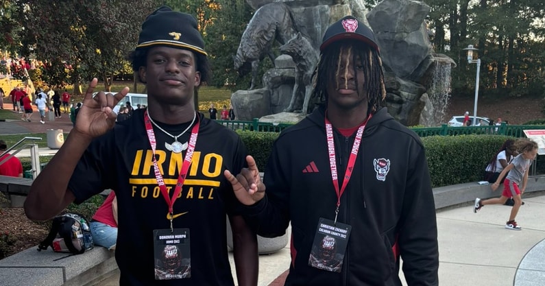 Elite '26 WR Donovan Murph enjoys third trip to NC State - On3