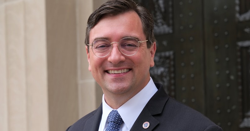 Tennessee AG Jonathan Skrmetti reacts to day in court