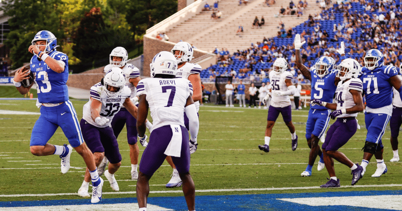 What we learned about Notre Dame QB Riley Leonard in every Duke start ...