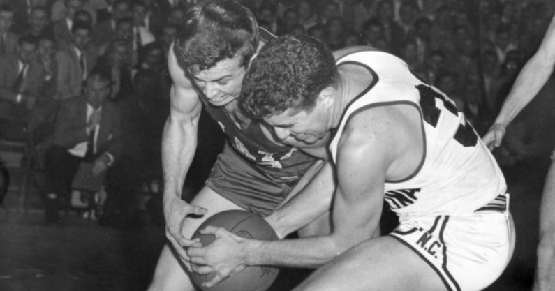 NC State and UNC met in 1954 for a game that 'was basketball' - On3